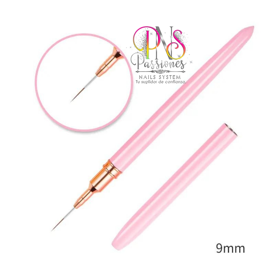 VARIEDAD DE PINCEL LINEAL ROSA ES ESCOGER – Passiones Nails